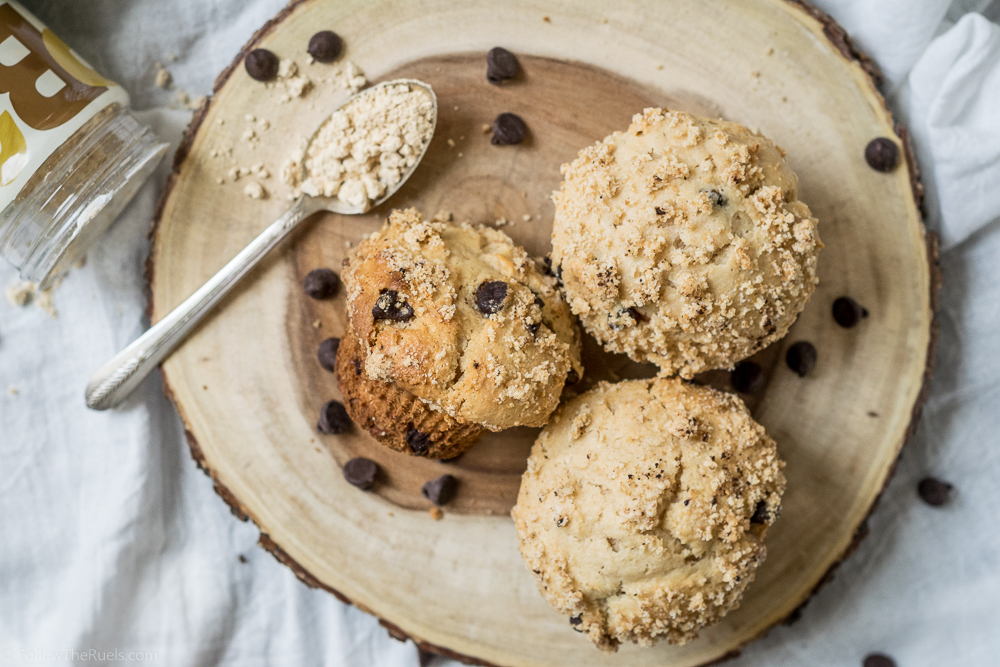 Peanut Butter Chocolate Chip Muffin