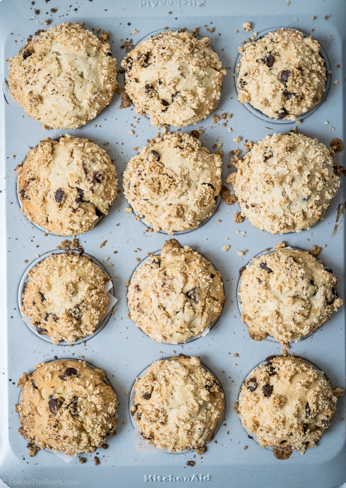 Peanut Butter Chocolate Chip Muffin