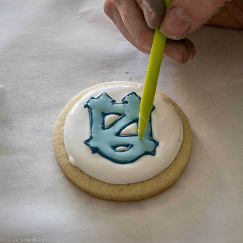 Sweet 16 College Logo Cookies