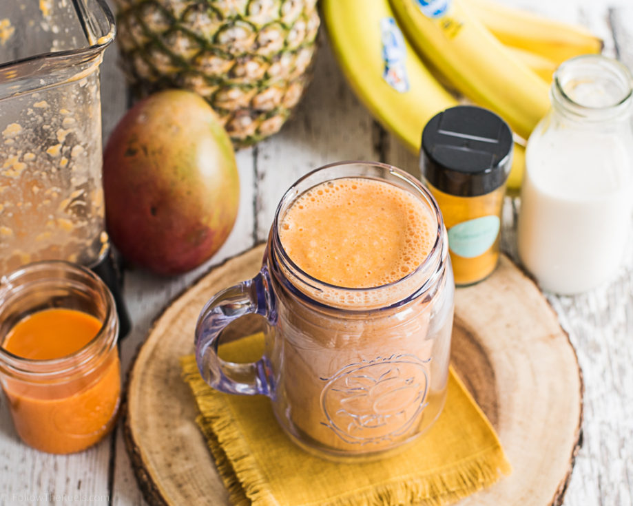 Golden Mango Turmeric Smoothie