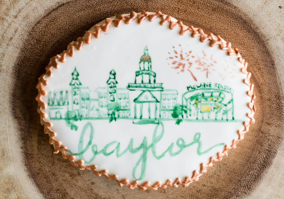 Baylor Homecoming Cookies