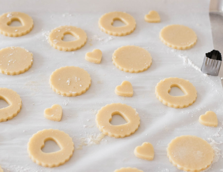 Nutella Linzer Cookies